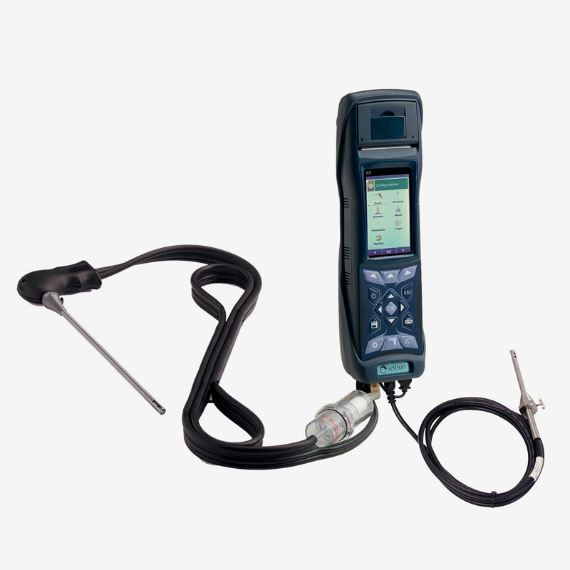 Oil Burner Combustion Analyzer Seitron S500-1 Combustion Analyzer - O2 ...